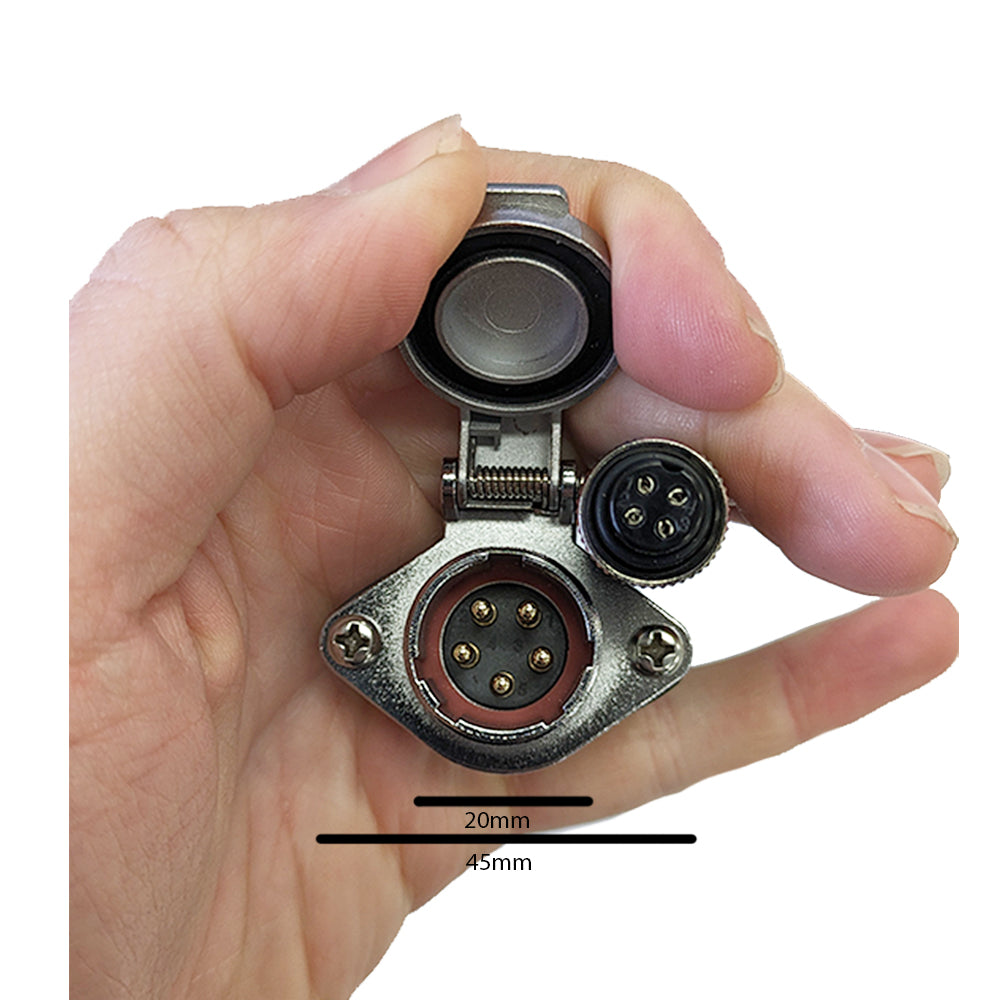 Safety Dave 5-Pin Car Side Socket & Bracket