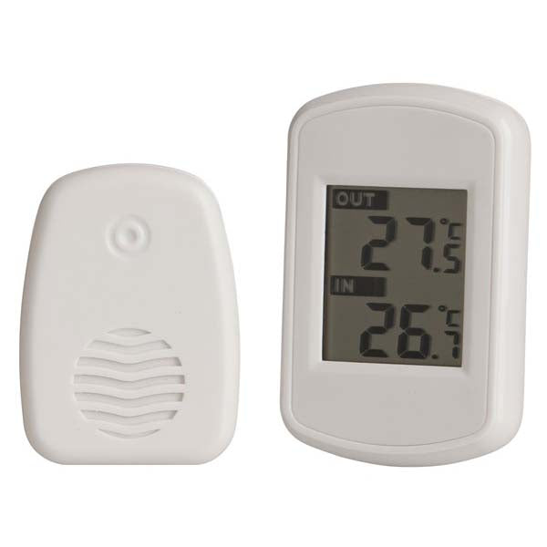 Dual Zone LCD Thermometer - Caravan Fridge or Ambient Temp ...