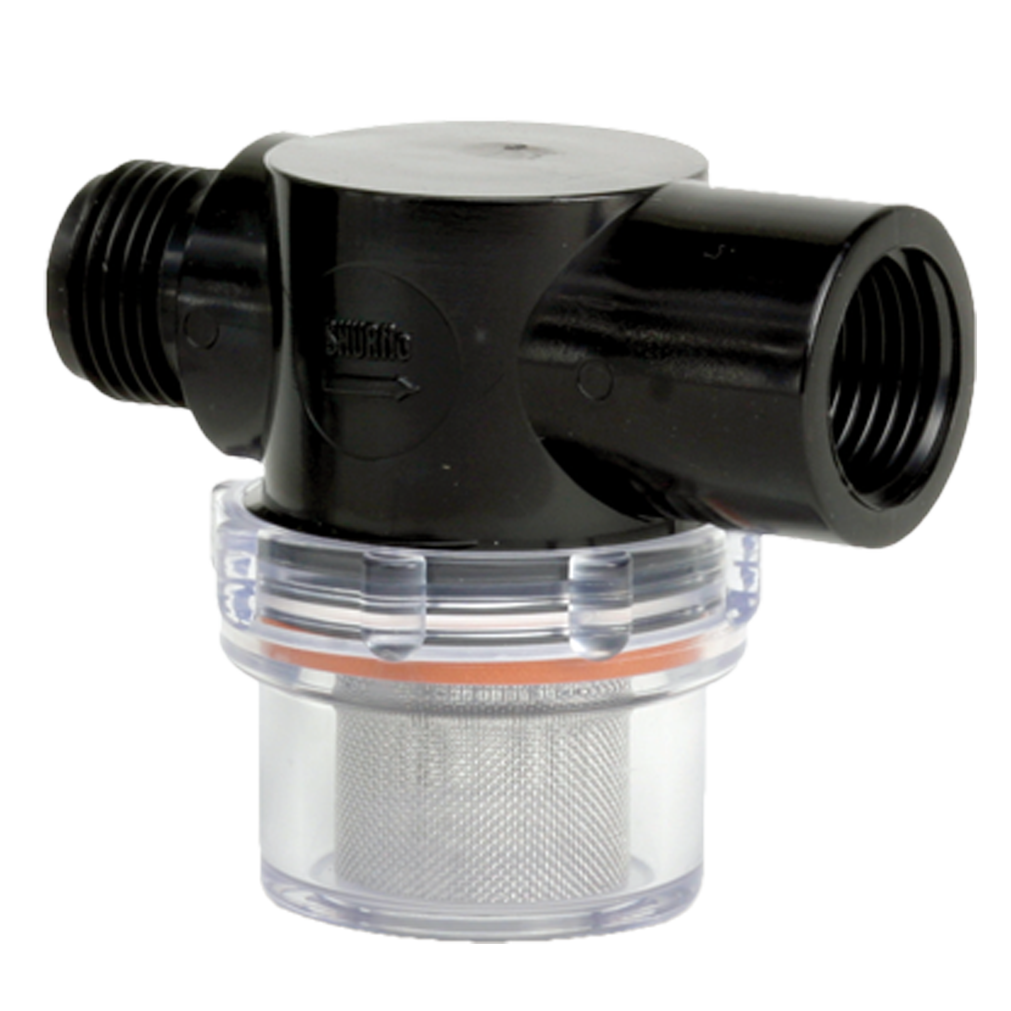 Shurflo Twist Filter with 1/2 Thread Inlet & Outlet